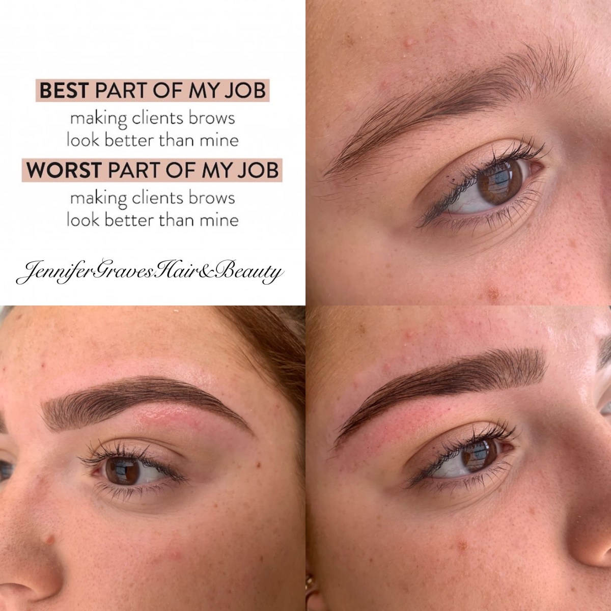 Power Brows- Growing out those Brows. – Jennifer Graves Hair & Beauty